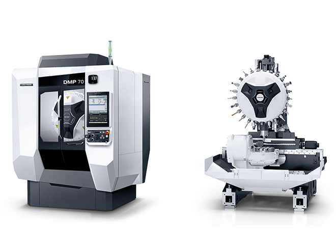Highly dynamic production machine with a footprint of 46.28 ft² - DMG MORI