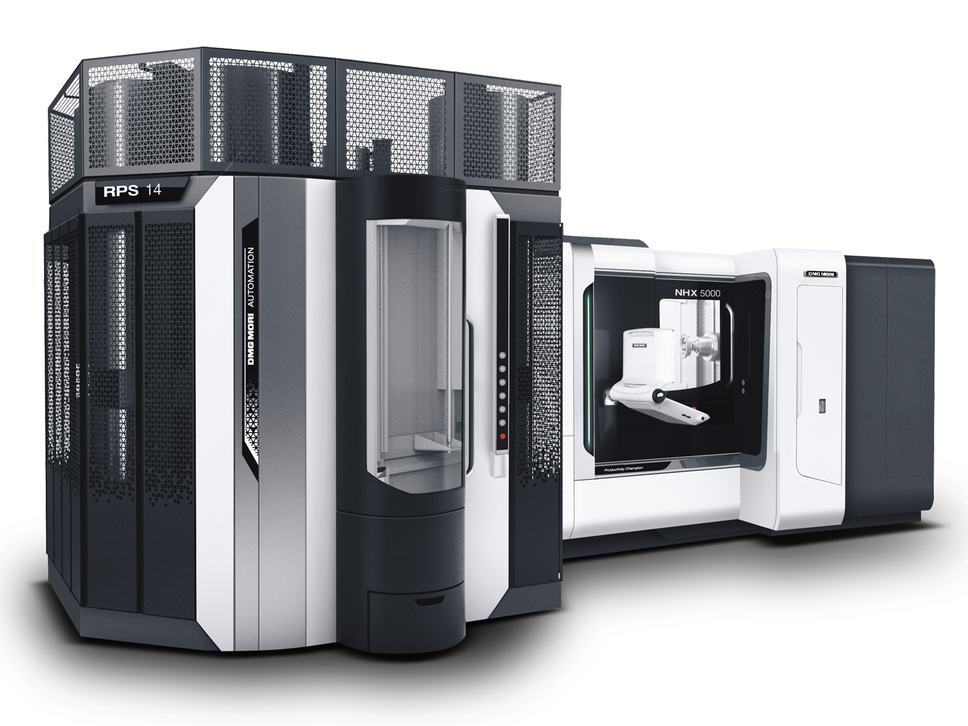 RPS NHX - Round storage automation system - DMG MORI