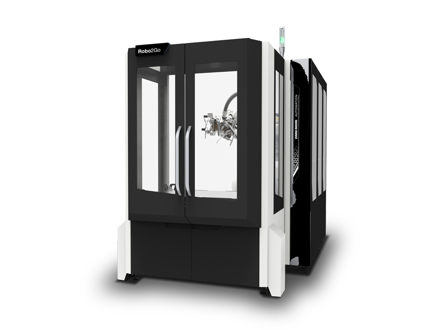 Robo2Go Milling 3rd Generation - Robot automation system by DMG MORI ...