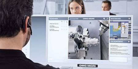 NETSERVICE 4.0 - The new benchmark for remote services - DMG MORI