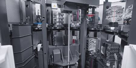 RPS NHX - Round storage automation system - DMG MORI