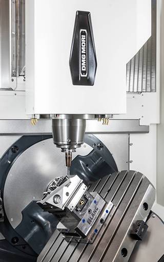 Versatile complete machining in a small space - DMG MORI